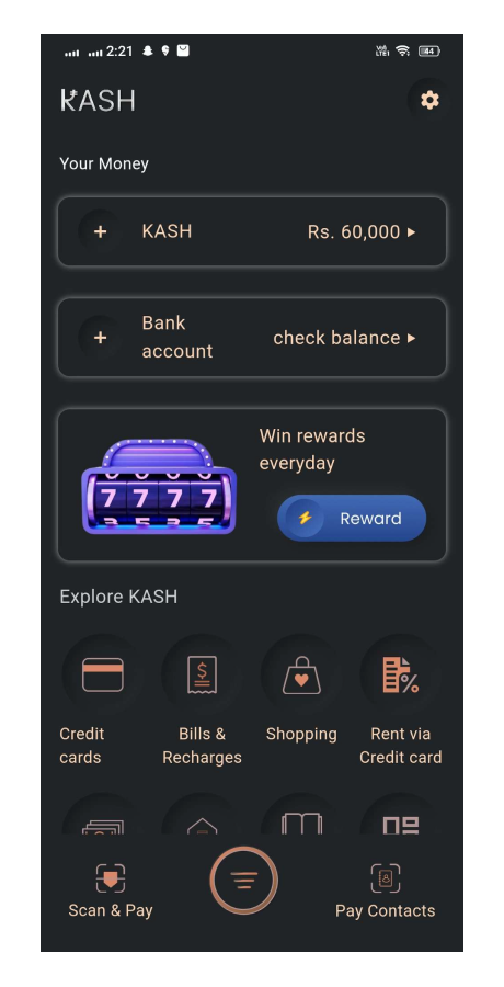 Kash - The fintech app like Cred by Cybenko_Technologies | CodeCanyon